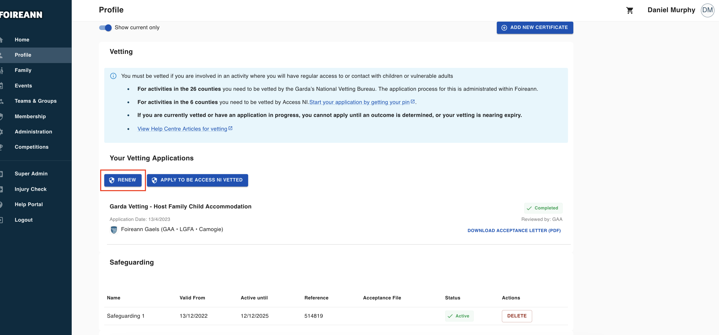 Submitting a Garda Vetting application for yourself or on behalf of a ...