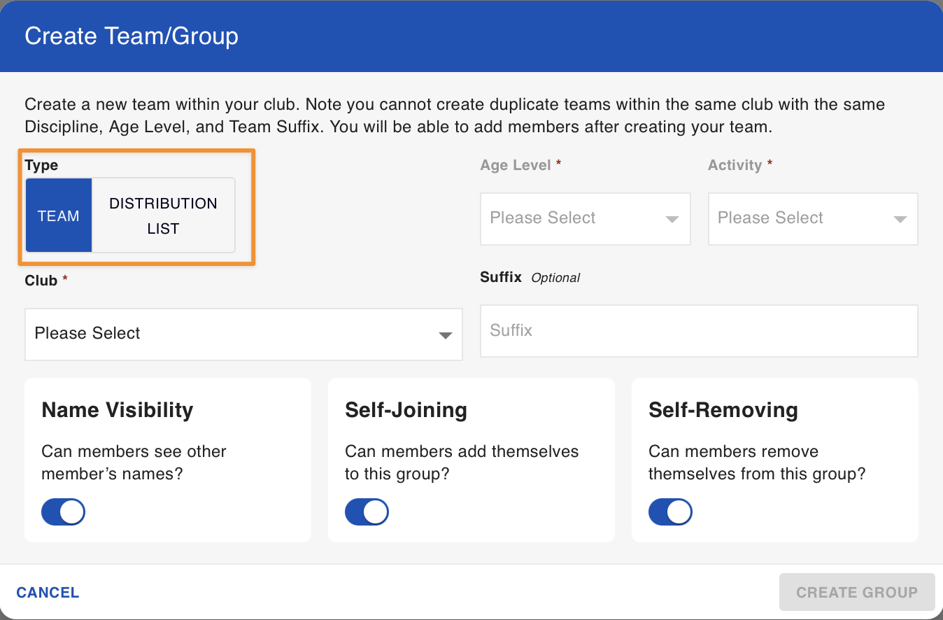Creating a team on Foireann – Foireann Help Centre