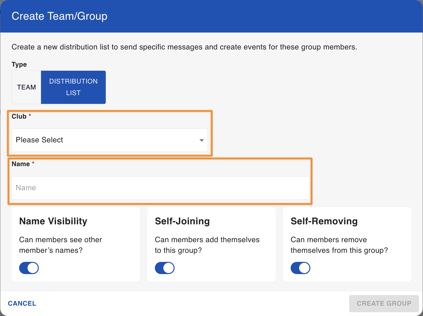 Creating a distribution list on Foireann – Foireann Help Centre