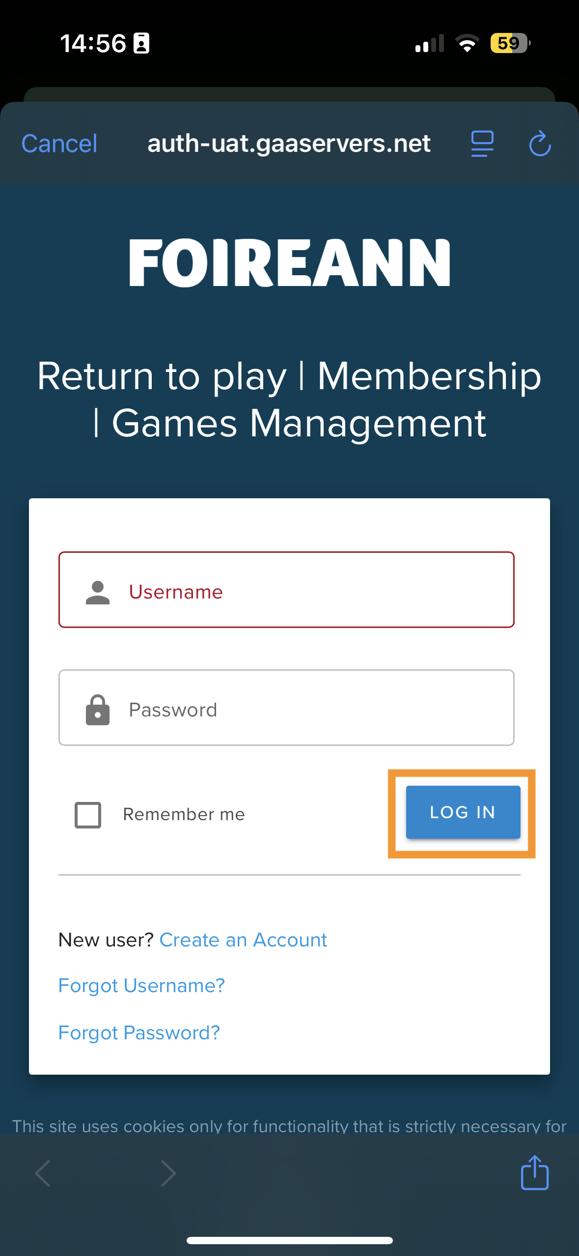 Logging into the Foireann Mobile App – Foireann Help Centre