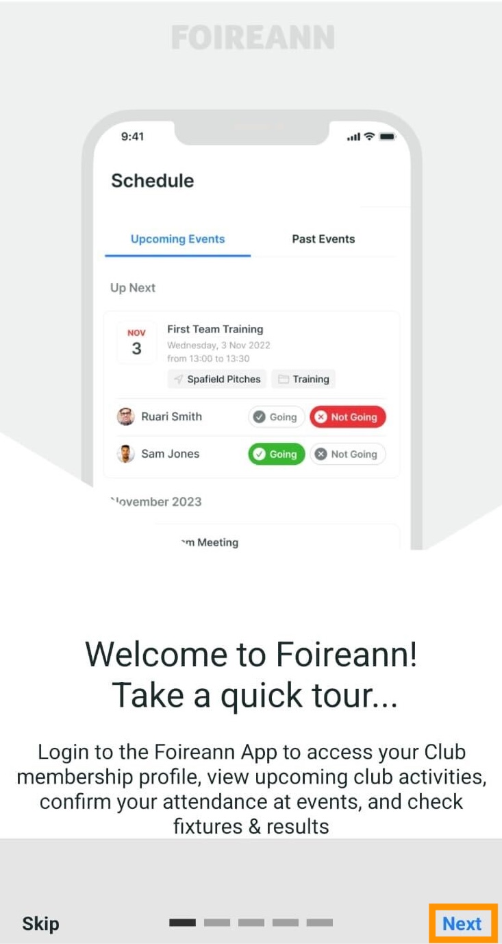 Logging into the Foireann Mobile App – Foireann Help Centre