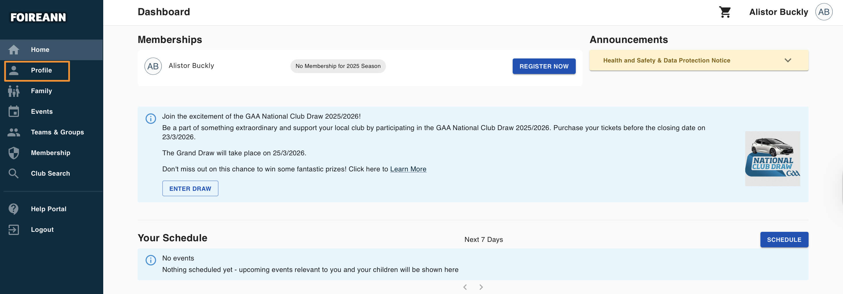 Changing Username on Foireann Profile – Foireann Help Centre