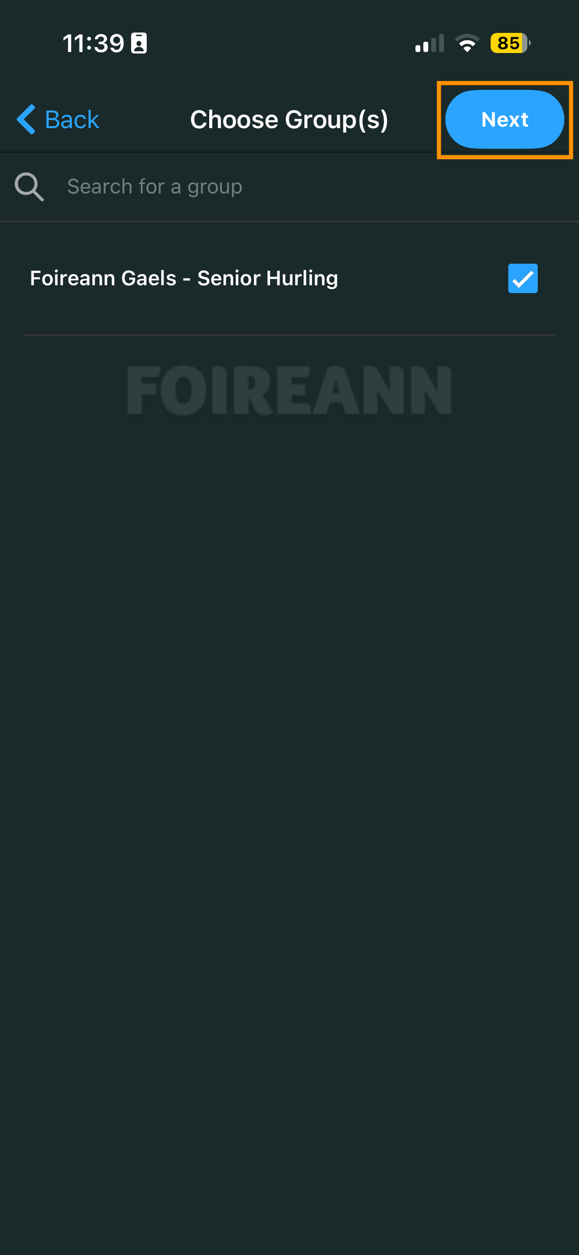 Creating a message on the Foireann App – Foireann Help Centre