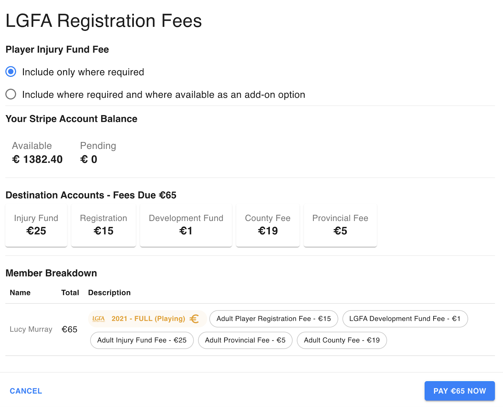Paying LGFA Registration Fees to the County, Province and Association ...